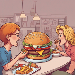 Fast Food Love by @twinklingfantasia292 | Suno