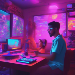 Gaming All Night Long by @brightrecordplayers532 | Suno